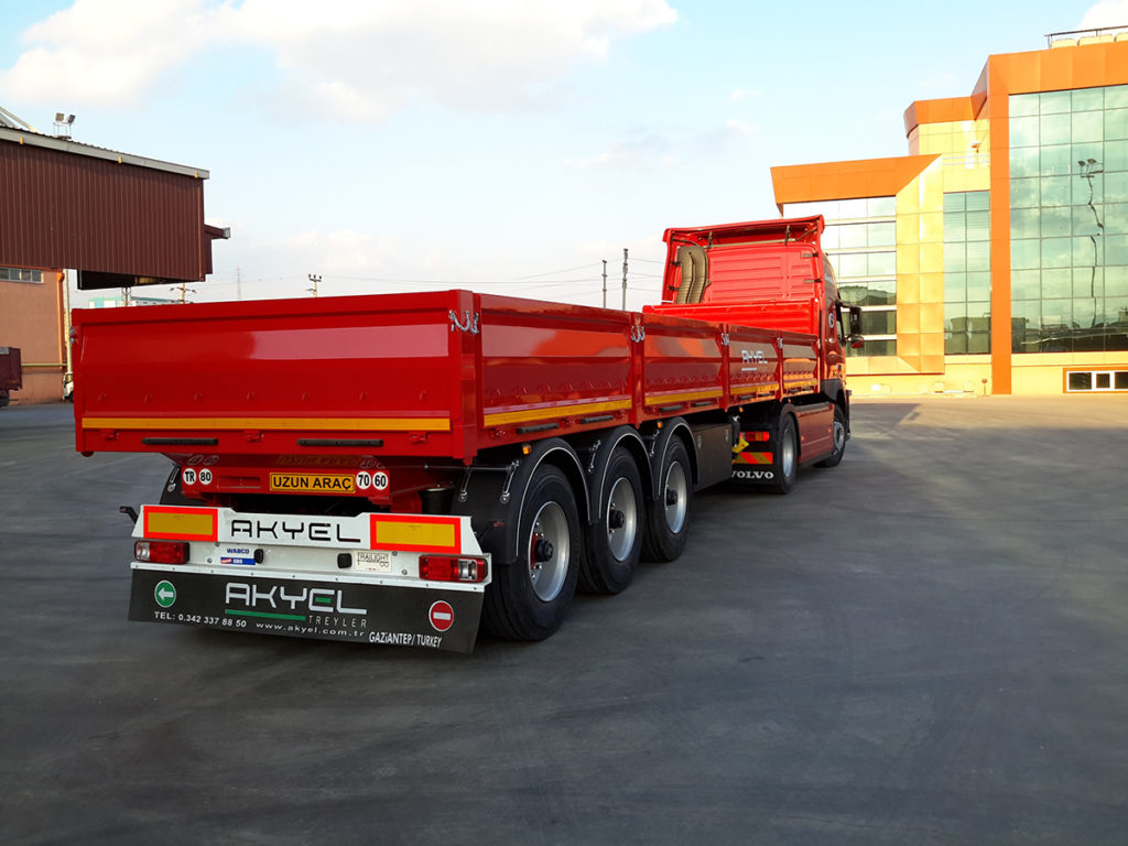 Dryload Drop Side Semi-Trailers | Akyel Trailer
