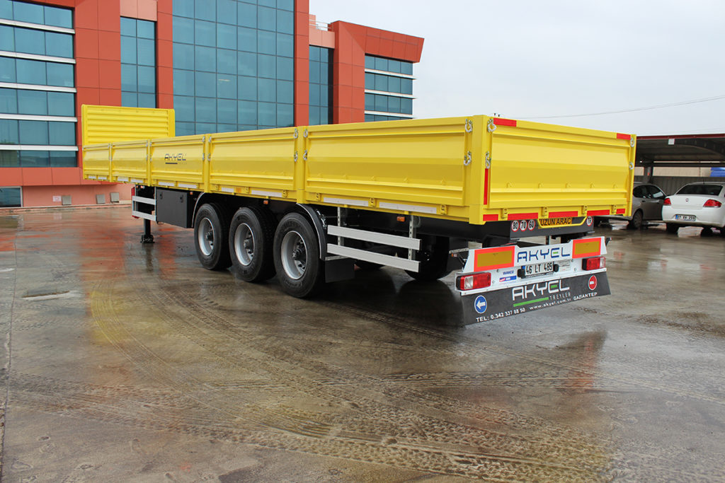 Dryload Drop Side Semi-Trailers | Akyel Trailer