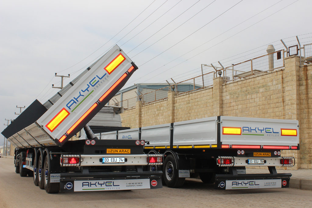 Side Dump Semi-Trailers | Akyel Trailer