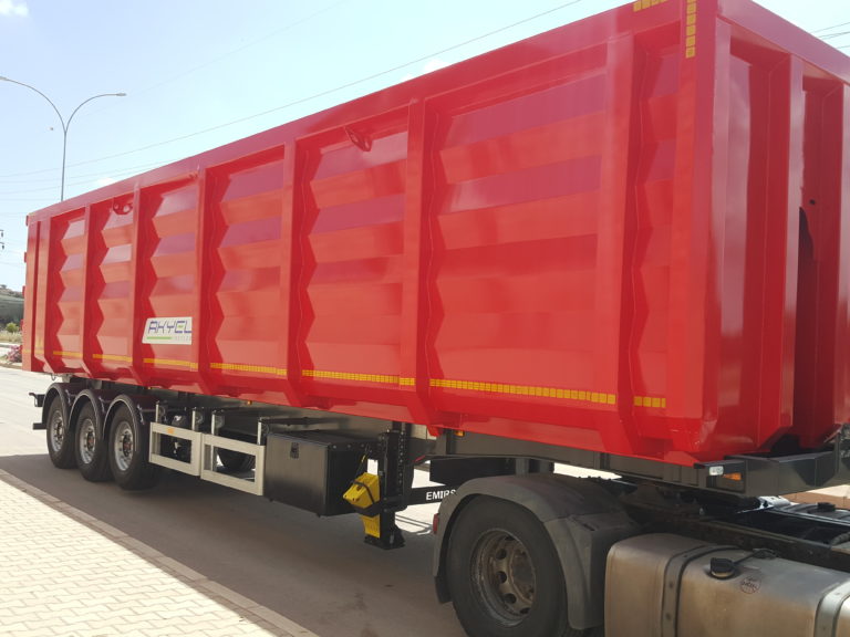 Scrap Semi-Trailer & Scrap Tipper | Akyel Trailer