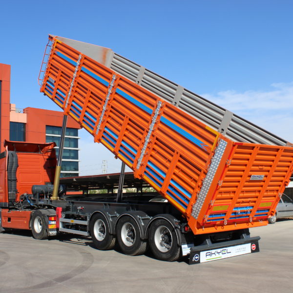 Tipper Semi-Trailers U-Type Dump | Akyel Trailer