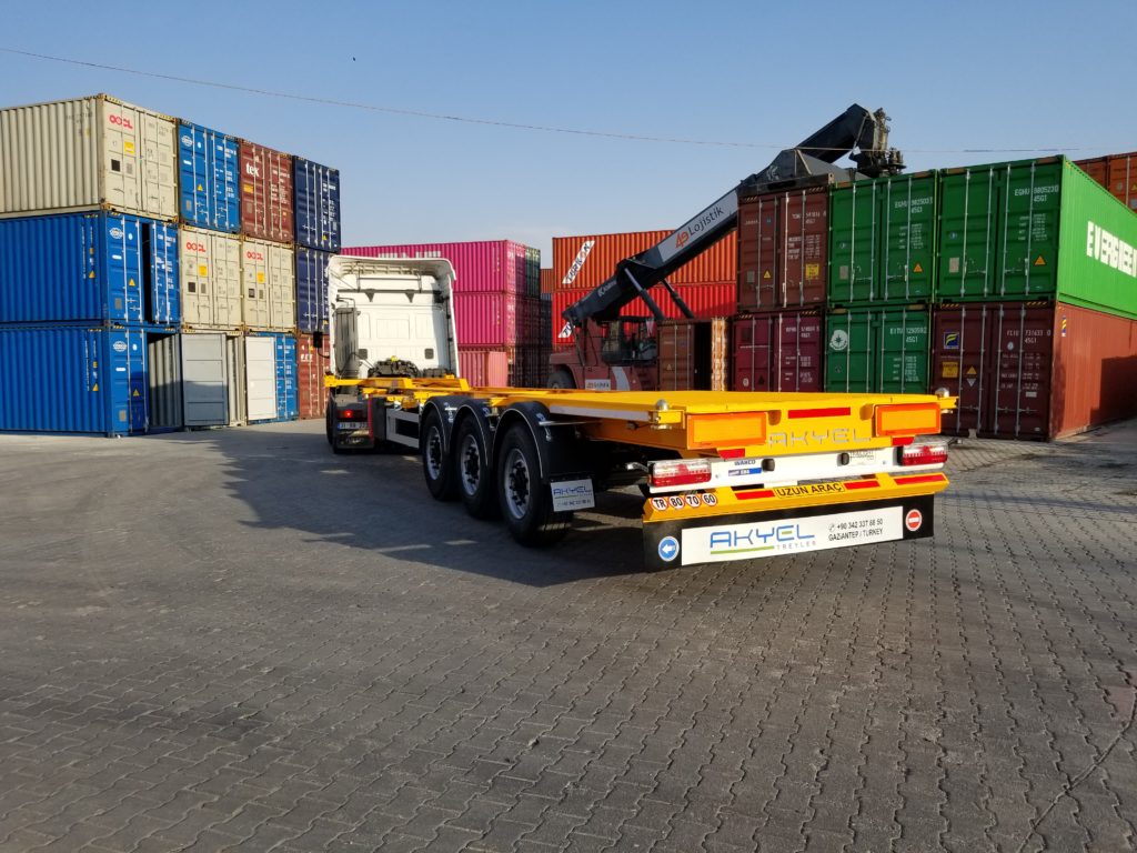Skeletal Container Trailers | Akyel Trailer
