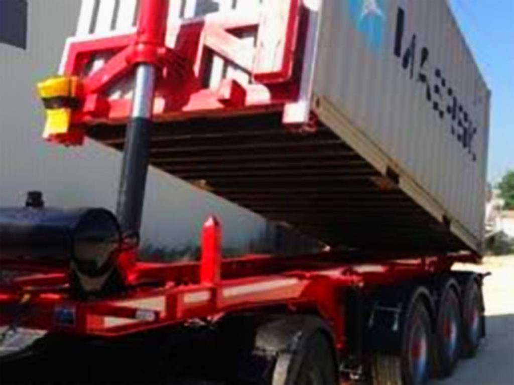 Tipping Container Semi-Trailers | Akyel Trailer