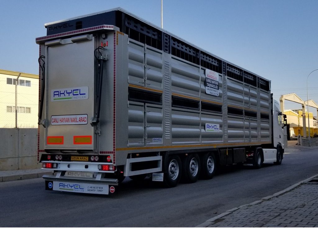Double-Decker Livestock Semi-Trailer | Akyel Trailer
