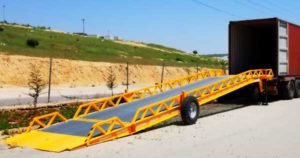 Portabke Forklift Loading Ramp Trailers | Akyel Trailer